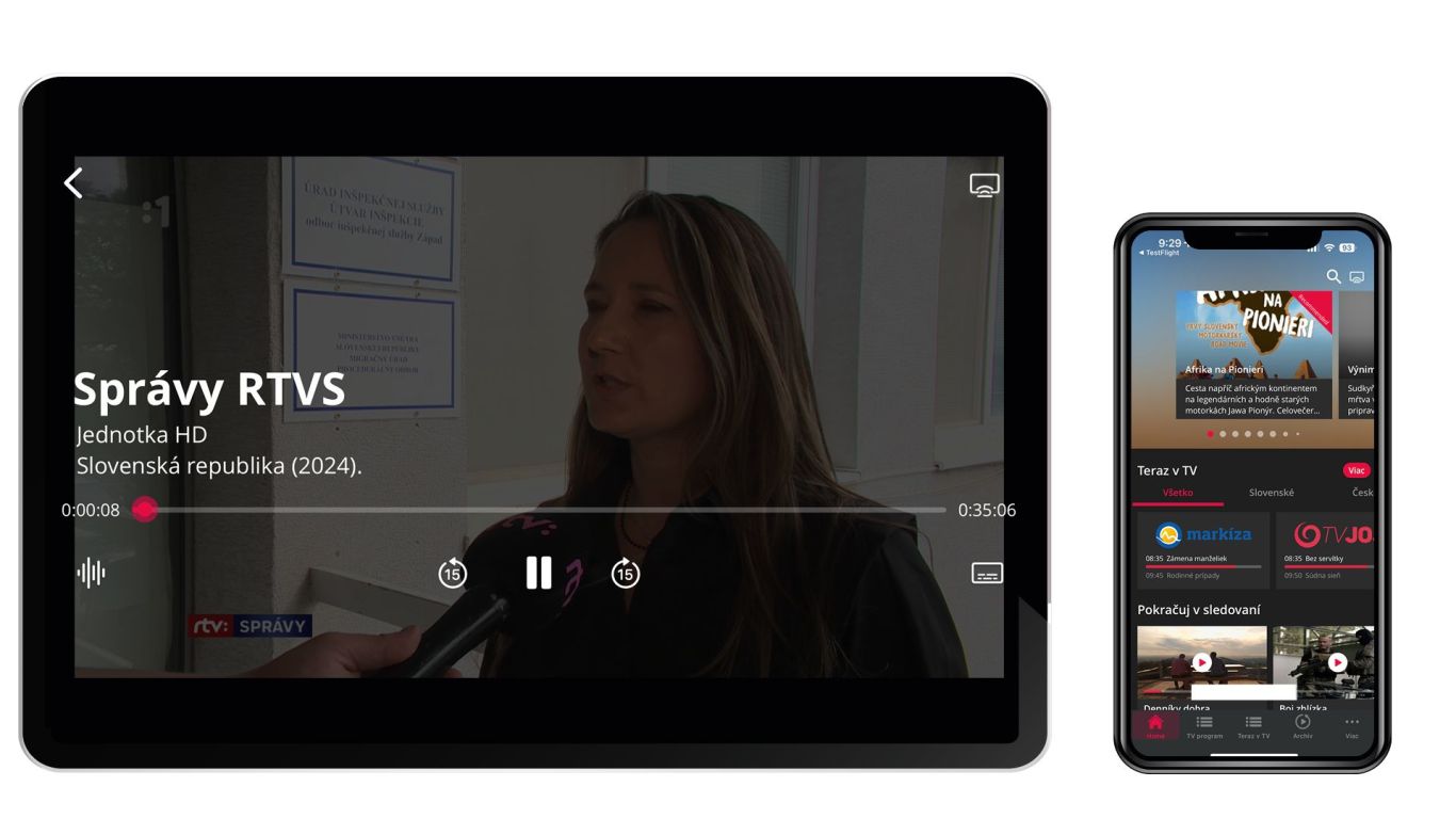 Mobilná aplikácia flexiTV | Flexi